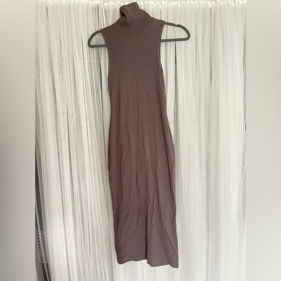 Zara | Dresses | Ribbed Fitted Zara Turtle Neck Dress | Poshmark